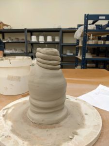 Making a Pottery Table Lamp